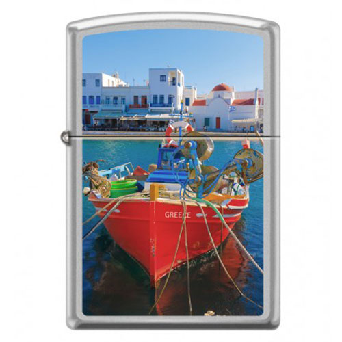 Traditional Greek Boat – Zippo Greece